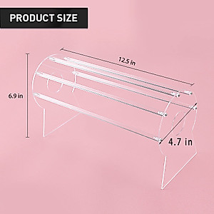 Pengup Heaband Holder Organizer,Acrylic Hair Band Ear Display Stand Jewelry Storage for Show Selling.