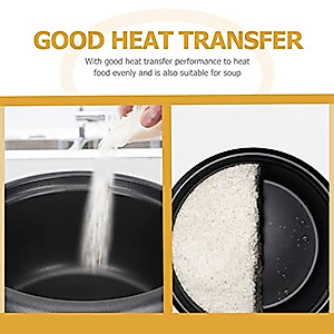 Operitacx Inner Cooking Pot for Rice Cooker and Use Rice Cooker Liner Non- Stick Rice Cooking Container Rice Maker Accessories for Rice Maker Cooker 1.5L