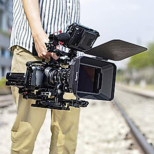 SMALLRIG Lightweight Matte Box for Mirrorless DSLR Cameras Compatible with 67mm/ 72mm/77mm/82mm/114mm Lens - 2660