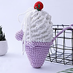 Blue Soft Acrylic Cotton Crochet Yarn DIY Knit Sweater Scarf Gloves Yarn Knitting Materials 240g