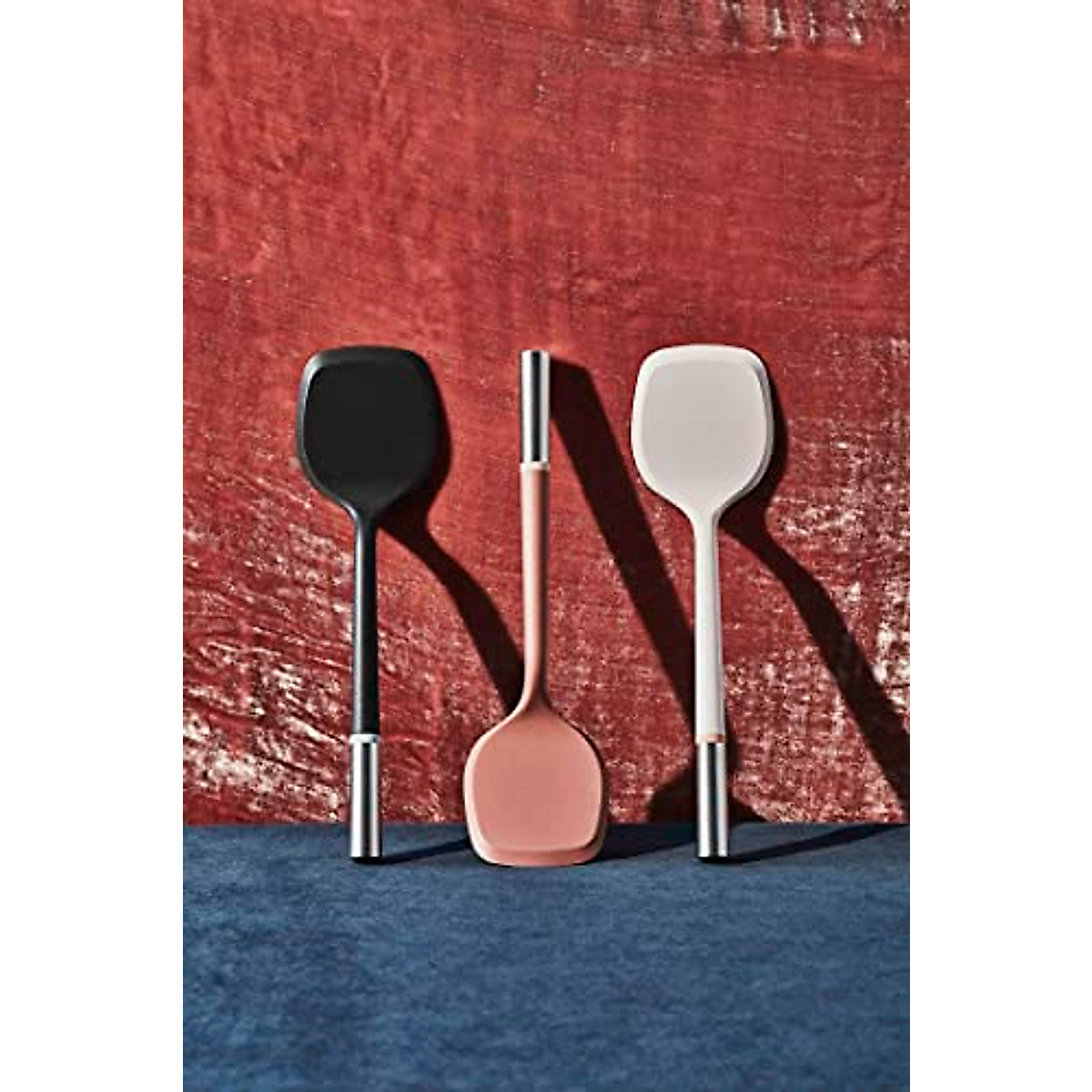 Material, The Soft-Edge Turner Spatula For Flipping, Folding, Mixing & Scraping, BPA-Free Silicone, Dishwasher-Safe, Terracotta