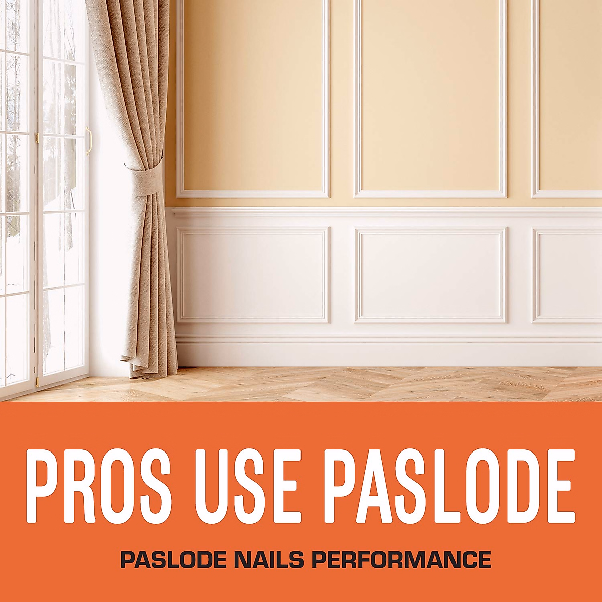 Paslode, Cordless Finish Nailer, 916000, 16 Gauge, Battery and Fuel Cell Powered, No Compressor Needed