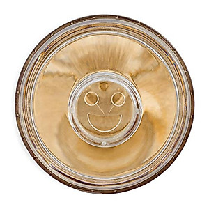 ban.do Glitter Bomb Gold Cocktail Shaker, BPA-Free Drink Mixer Holds 20 Ounces, Confetti