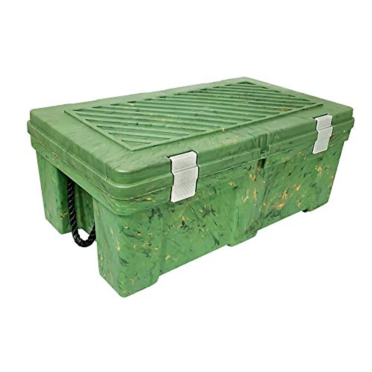 HOMZ Foot Locker Storage Container, Green Camo