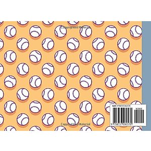 Autograph Book: Baseball Cover | Signatures Blank Scrapbook, Blank Unlined Keepsake, Keepsake Memory Book, Size 8.25" x 6" By Kevin Ippolitto