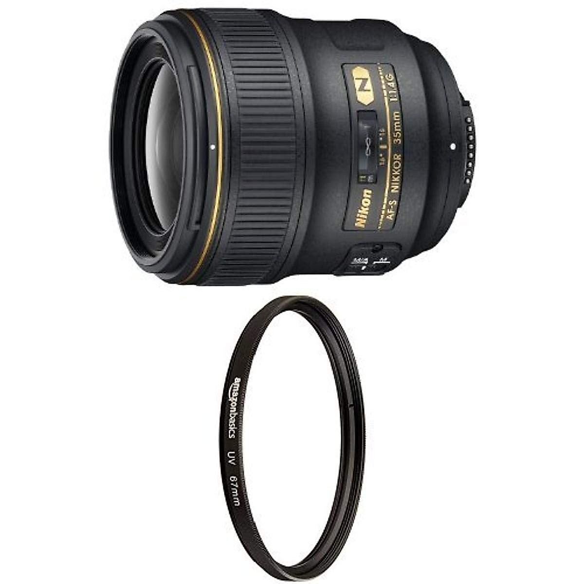 Nikon Fixed Focal Length Lens with UV Protection Lens Filter
