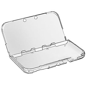 KlsyChry Transparent Hard Shell Case Cover Compatible with New Nintendo 3DS XL/LL, Replacement Protective New 3DS XL Crystal Clear Housing Case
