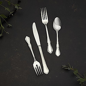 Oneida Foodservice Chateau Tablespoons, 18/10 Stainless Steel, Set of 12