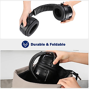 ProCase Kids Safety Ear Muffs Bundle with Hearing Protection Earmuffs Ear Defenders