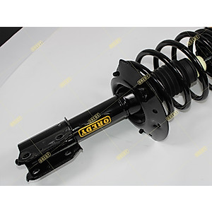 OREDY Pair Front Complete Struts for Honda Civic 1.8L Coupe 2006 2007 2008 2009 2010 2011 Set of 2 Replacements Shock Absorbers with Coil Spring Assembly - 172285 172284