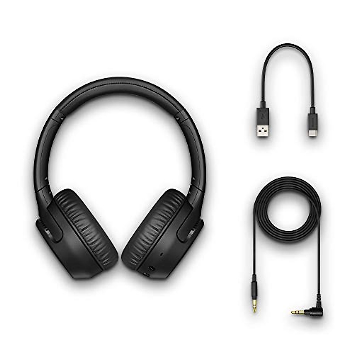 Sony WHXB700 Wireless Extra Bass Bluetooth Headset/Headphones with mic for Phone Call and Alexa Voice Control, Black