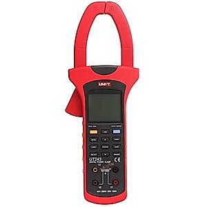 UNI-T UT243 Three Phase True RMS Harmonic Analysis Power Clamp Meter USB Data