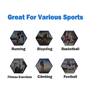 Best Knee Brace with Side Stabilizers & Patella Gel Pad Reduce Strain Swelling Professional Knee Compression Sleeve for Knee Pain Meniscus Tear Workout Running Joint Pain Relief Injury Recovery