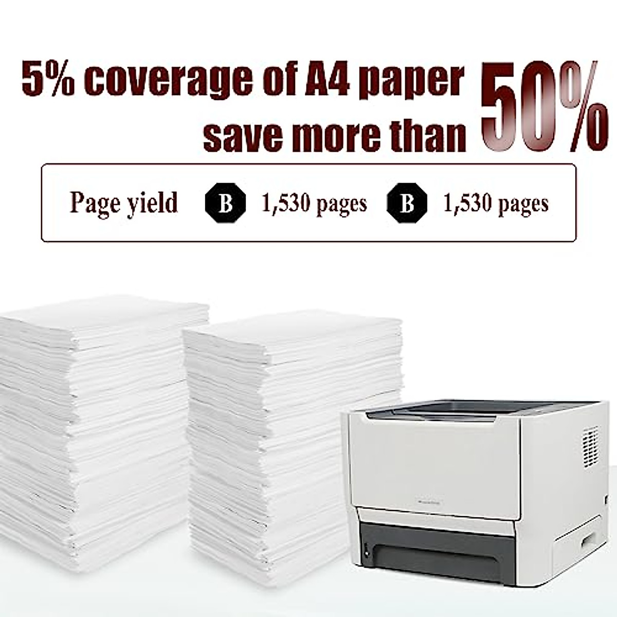 NoahArk 2 Packs HP 79A CF279A Compatible Toner Cartridge Replacement for Work for HP Laserjet Pro M12w M12a, MFP M26nw M26a Printer (2 Pack Black)