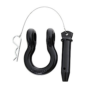 Smittybilt 13049B 3/4" Quick Release D-Ring , Black