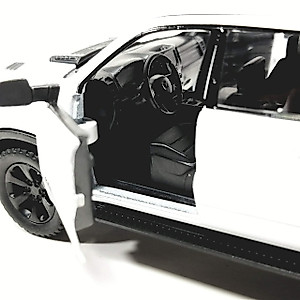 Kinsmart 2019 White Dodge Ram 1500 Pickup Truck1/46 O Scale Diecast Truck