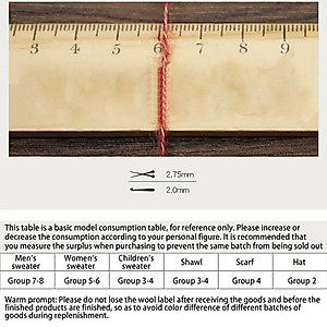 Soft Mohair Yarn Knitting Crocheting Wool Yarn Fuzzy Wool Fiber Lightweight Crochet Yarn for DIY Knitting Crafts Hats Sweater Scarf, 25g x 2 Balls