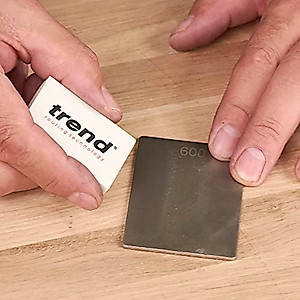 Trend Diamond Stone Cleaning Block for Maintaining Diamond Sharpening Products, White, DWS/CB/A