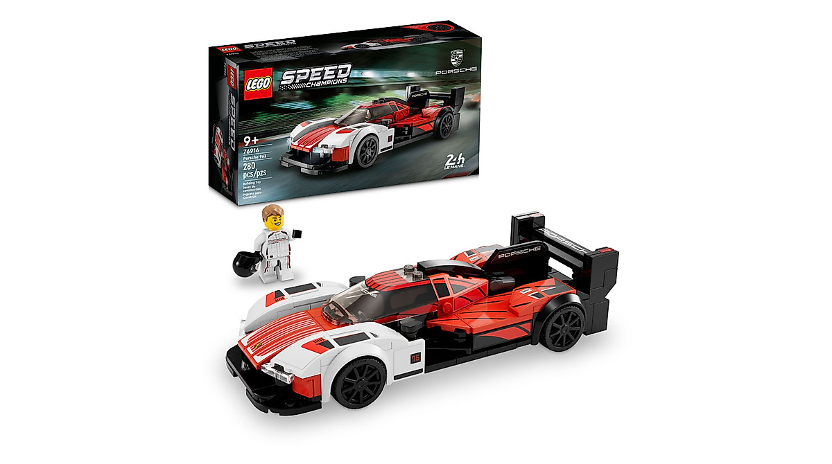 LEGO Porsche 963 Model Car Kit 76916 - Build & Race Fun