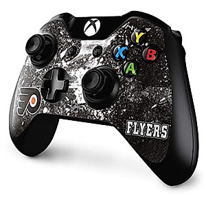 Skinit Decal Gaming Skin Compatible with Xbox One Controller - Officially Licensed NHL Philadelphia Flyers Frozen Design