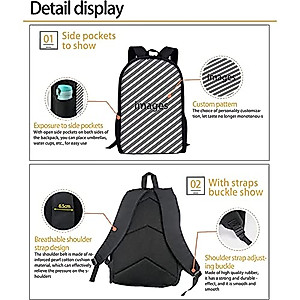 ZOUTAIRONG African Boy Backpack and Lunch Box Set Elementary School Bag American Afro Boys Book Bags for 2Nd/3Rd/4Th/5Th Grade Kids Pencil Case