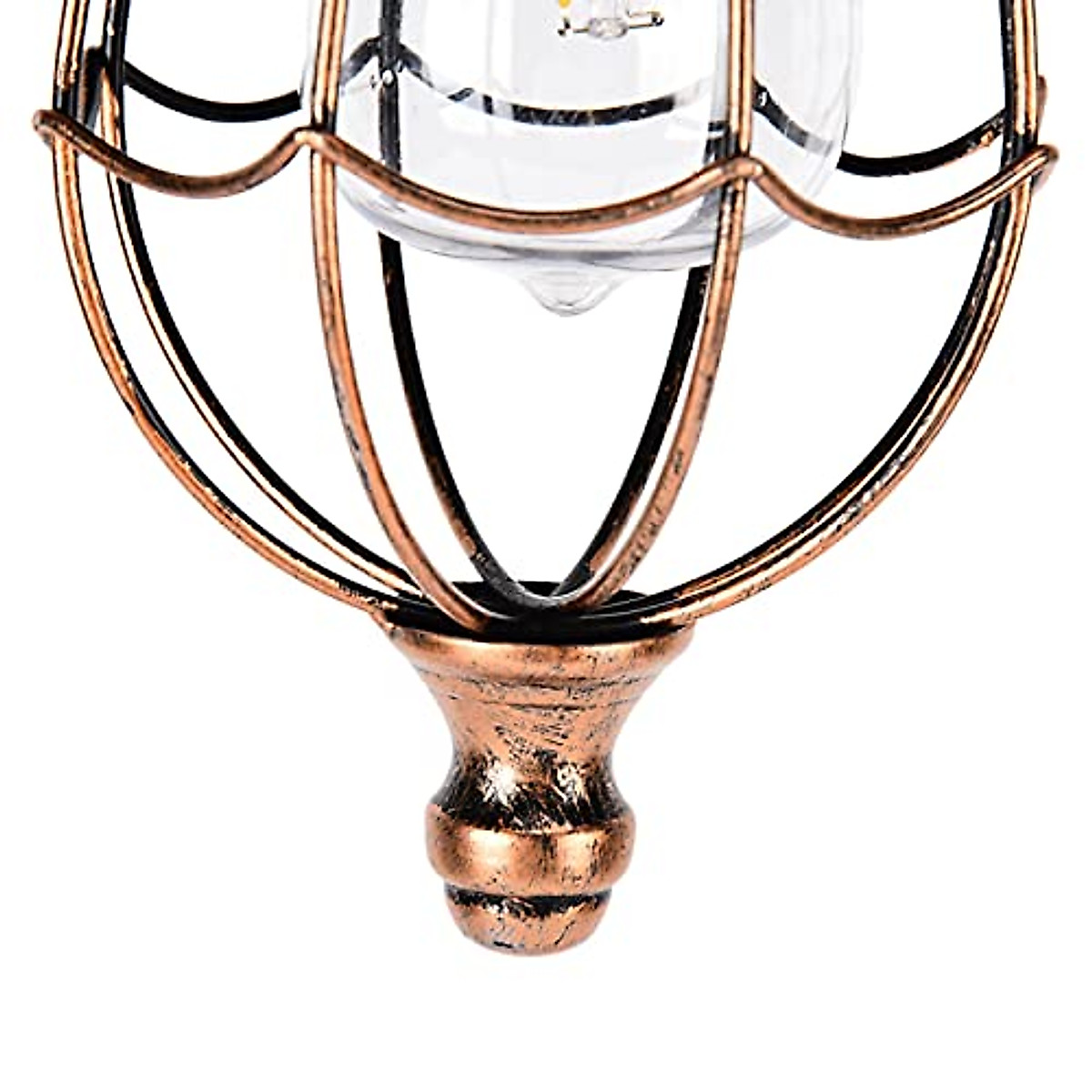 Solar Lamp, Outdoor Hanging Solar Lanterns Waterproof Metal Vintage Solar Powered Lights for Home, Garden Patio