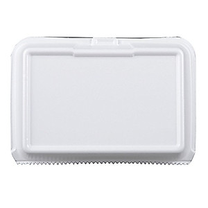 Dart 206HT1 White Foam Container, 9"x6"x3" - 200 per case