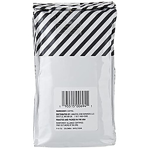 AmazonFresh Colombia Whole Bean Coffee, Medium Roast, 12 Ounce (Pack of 3)
