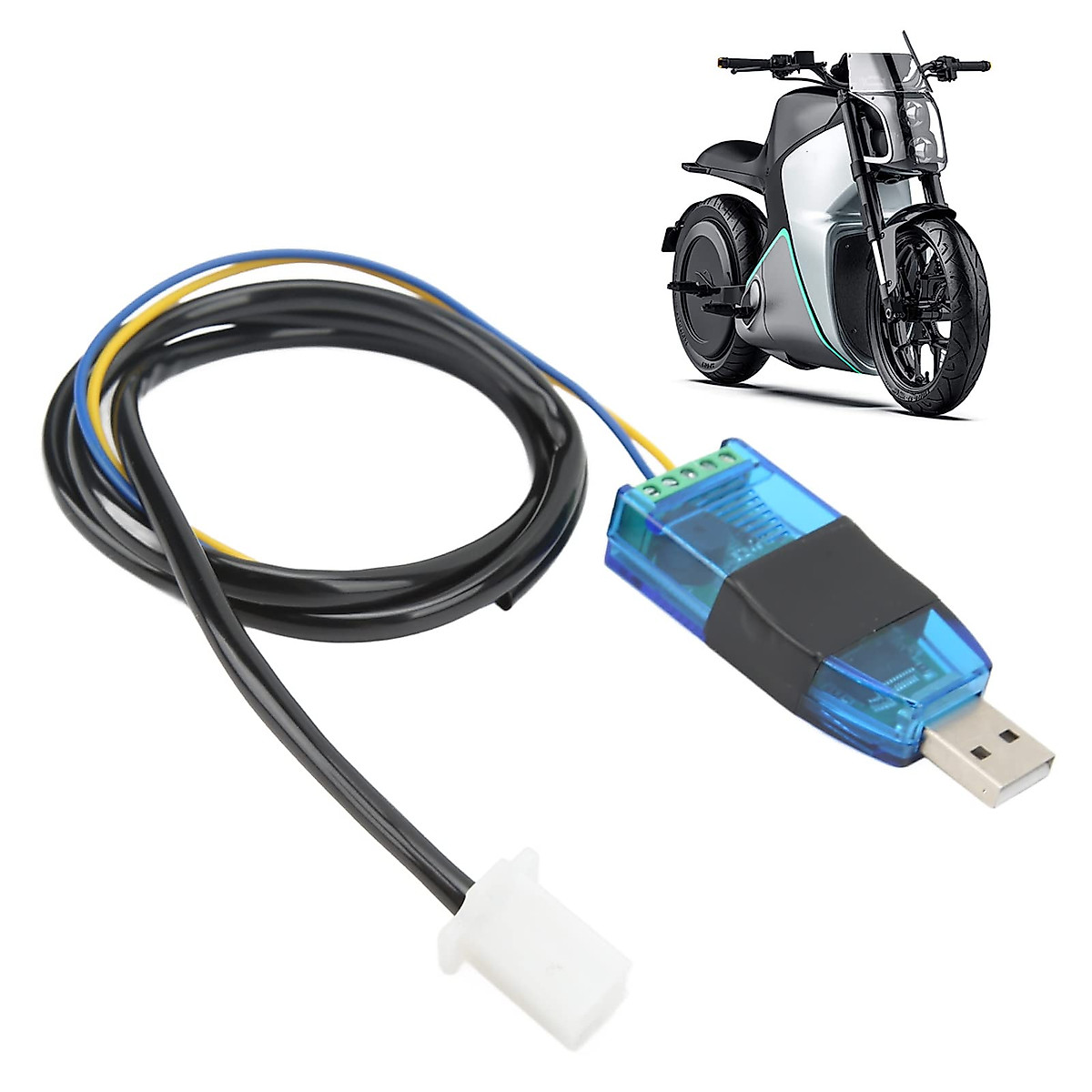Programmable USB Cable, Electric Bike Programmable USB Data Cable Baud Rate 115200 Fit for VOTOL Controller EM 150/2 200/2