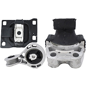 ENA Engine Motor and Trans Mount Set of 3 Compatible with Ford 2008 2009 2010 2011 Focus 2.0L Replacement for A5312 A5322 A2986