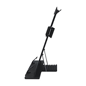 Keenjorika Desktop Document Book Holder with 7 Adjustable Positions, Black Document Holder for Desk, Paper Holder Copy Stand Holder for Speech, Paper Holder Stand for Desk Typing, Angle Adjustable