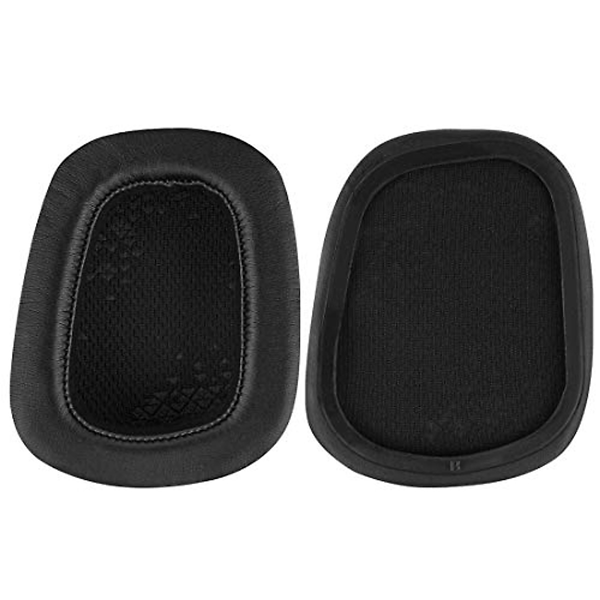 GEEKRIA QuickFit Replacement Ear Pads for Logitech G533, G633, G635, G933, G935 Headphones Ear Cushions, Headset Earpads, Ear Cups Cover Repair Parts (Black)