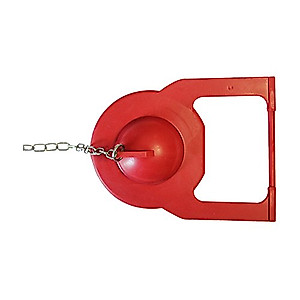 Korky 2011BP Hinge Flapper For Kohler Toilet Repairs - Replaces Kohler Parts 84995 and 1000490 - Made in USA, Red