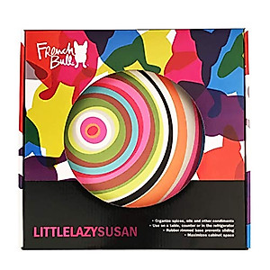 French Bull Lazy Susan Round Rotating Melamine Kitchen Pantry Cabinet Tableware Organizer-Platter, Turntable, Serving, 11-inch, Ring