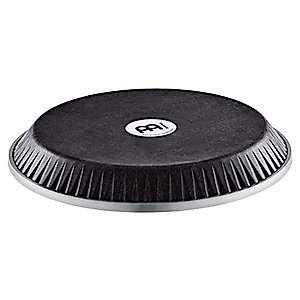 Meinl Percussion Head by REMO for Select Meinl Congas with SSR Rims-Made in USA-11 3/4" Skyndeep, Black Calfskin (RHEAD-1134BK)