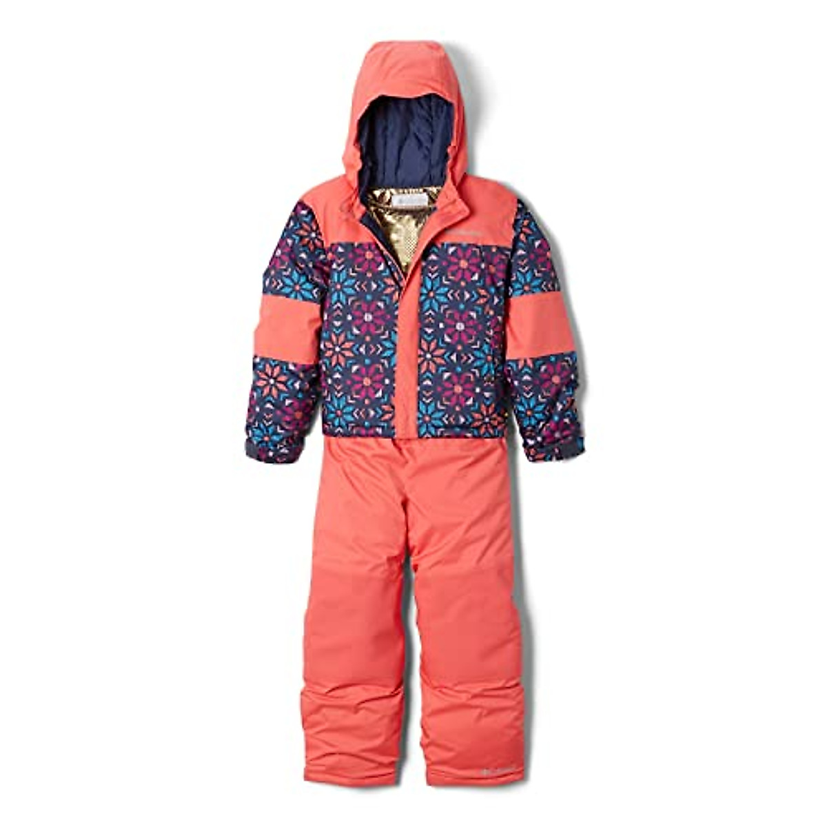 Columbia Baby Mighty Mogul Set, Blush Pink Paperflakes/Blush Pink, 6/12