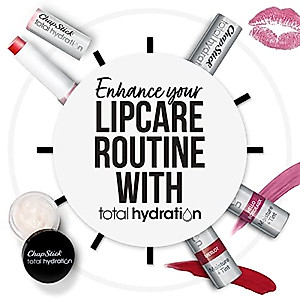 ChapStick Total Hydration Tinted Lip Balm Tubes and Lip Scrub Regimen Pack, Tinted Lip Moisturizer and Exfoliator - 0.12 Oz Lip Balm (4 Count) and 0.27 Oz Lip Scrub