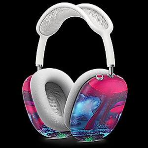 Design Skinz Glowing Fantasy Land V2 Skin Decorative Vinyl Case Cover Decal Full-Body Wrap Kit Compatible with Apple AirPods Pro Max Bluetooth Wireless Headphones