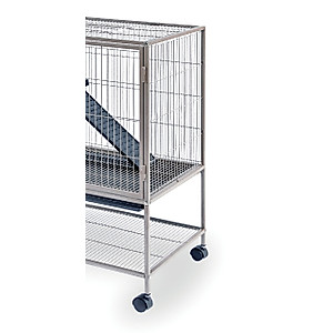 Prevue Frisky Ferret Cage with Stand 486 Coco Brown, 25 x 17.125 x 34 IN
