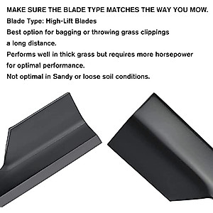 Grasscool 482878 Mower Blades for Scag Tiger Cub Wildcat Turf Tiger 36'' 52'' Deck Lawn Mower Replace Ferris 21227S 5101756s 5021227 Scag 482462 481711 48108 Encore 481707(3 Pack)