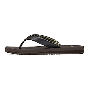 Sanuk Yoga Mat - Cushioned Sandals - Women's Brown - 7