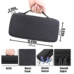 Aenllosi Hard Carrying Case Replacement for Logitech G Cloud Gaming Handheld,Black (Only Case)