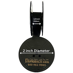 Royal Quiet Deluxe Twin Spool Combo Pack Typewriter Ribbon - 2 Pack