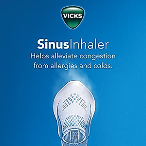Vicks Personal Sinus Steam Inhaler with Soft Face Mask – Face Humidifier with Targeted Steam Relief Aids with Sinus Problems, Congestion and Cough