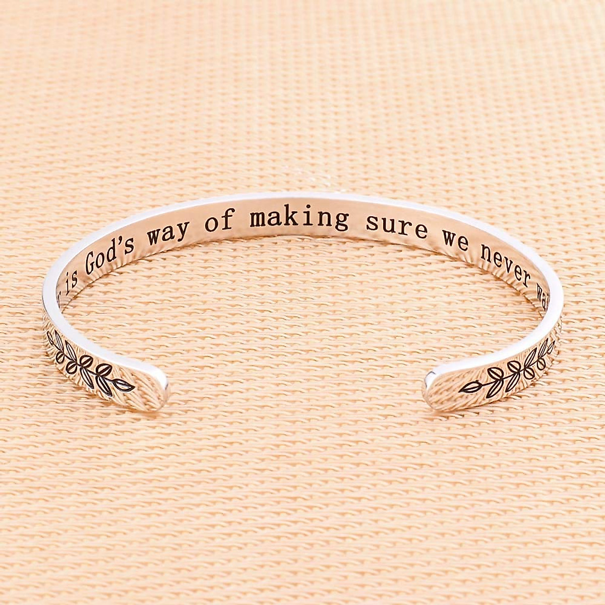 M MOOHAM Sister Gifts from Sister Bracelets Gifts - Sisters Birthday Christmas Jewelry Gifts from Sister Stainless Steel Cuff Bangle Bracelet, Mothers Day Present Gifts for Sister Birthday