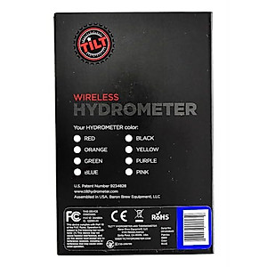 Tilt Wireless Hydrometer and Thermometer (Blue)