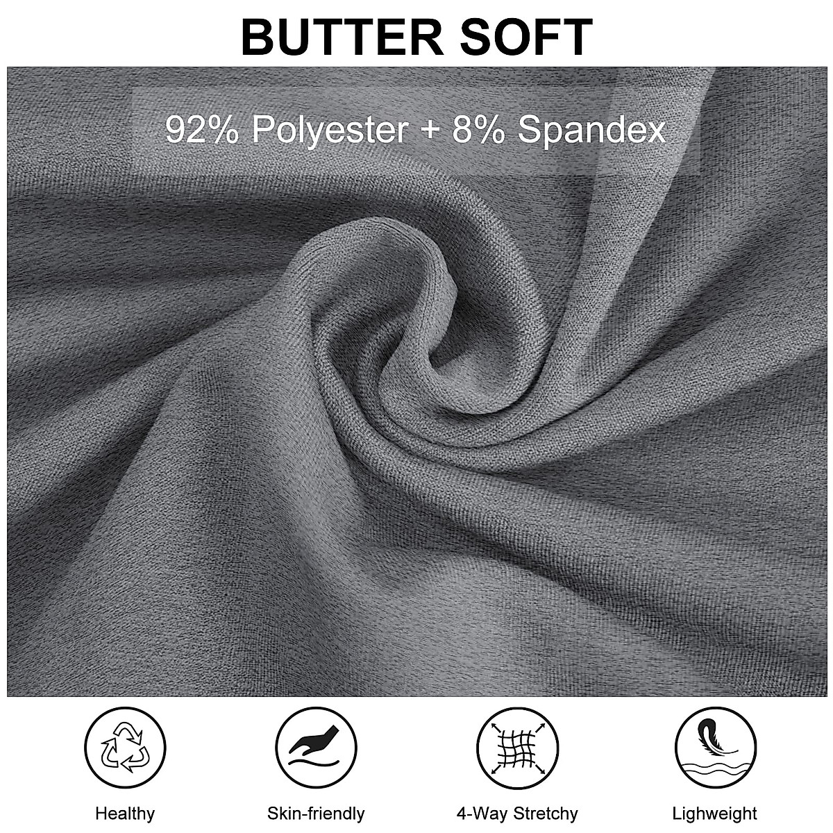 DIBAOLONG Womens Yoga Sweatpants Loose Workout Joggers Pants Comfy Lounge Pants with Pockets Light Gray S