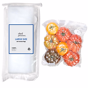 Chef Preserve Vacuum Sealer Bags Large Size 30 Bags