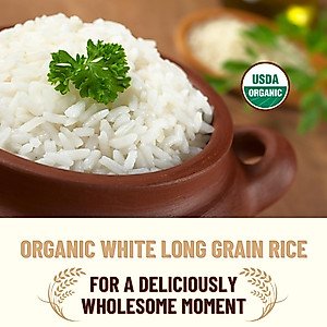 Mountain High Organics Certified White Long Grain Rice 6 Gallon/40 LB Bucket