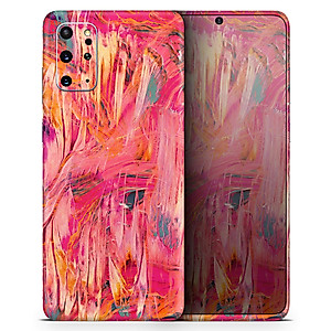 DesignSkinz Liquid Abstract Paint Remix V61 Protective Vinyl Decal Wrap Skin Cover Compatible with The Samsung Galaxy S20 (Screen Trim & Back Glass Skin)